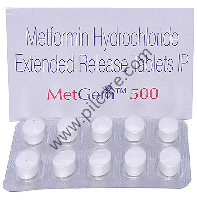 Metgem 500 Tablet ER - N Chimanlal Enterprises