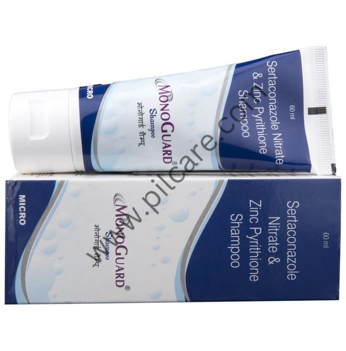 Monoguard Sertaconazole & Zinc Pyrithione Shampoo | Fights Dandruff - N ...