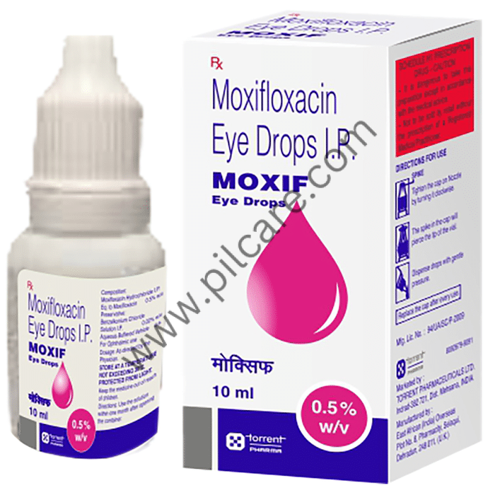 Moxif Eye Drop - N Chimanlal Enterprises