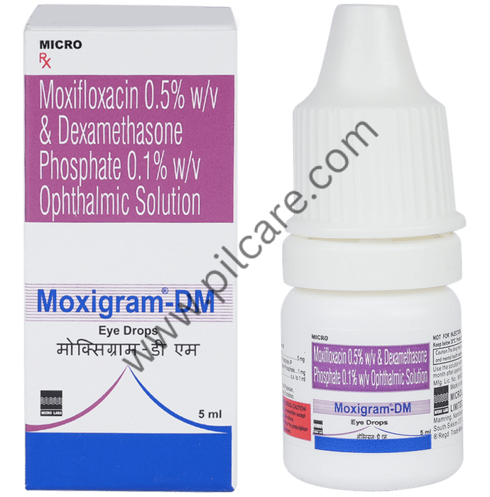 Moxigram-DM Eye Drop - N Chimanlal Enterprises