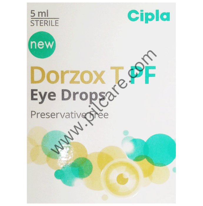 Buy New Dorzox T PF Eye Drop 5ml Online at best price