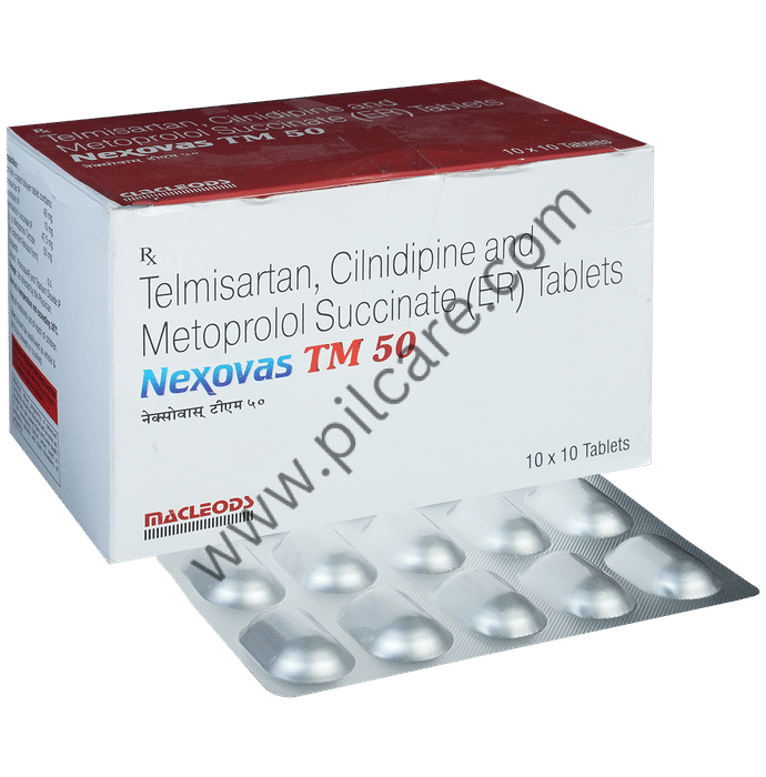 Nexovas TM 50 Tablet ER - N Chimanlal Enterprises