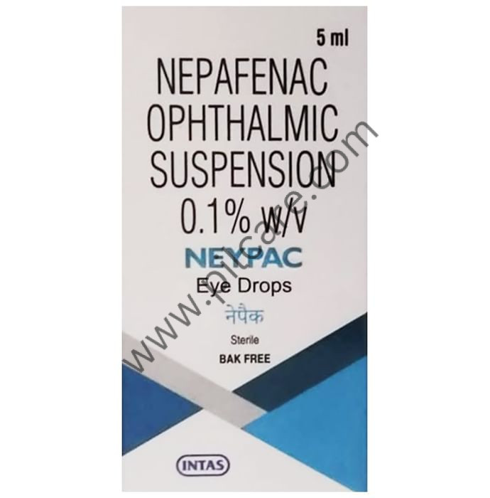 Neypac Eye Drop BAK Free - N Chimanlal Enterprises