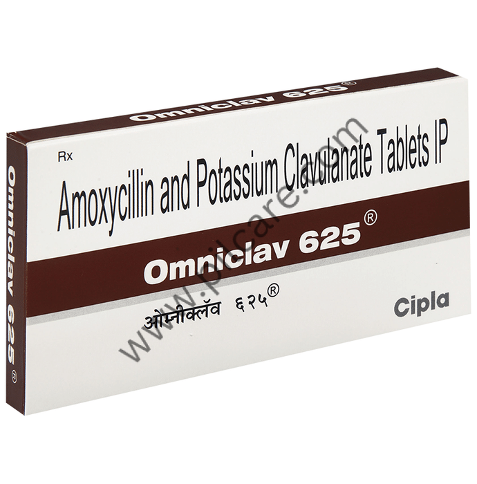 Omniclav 625 Tablet - N Chimanlal Enterprises
