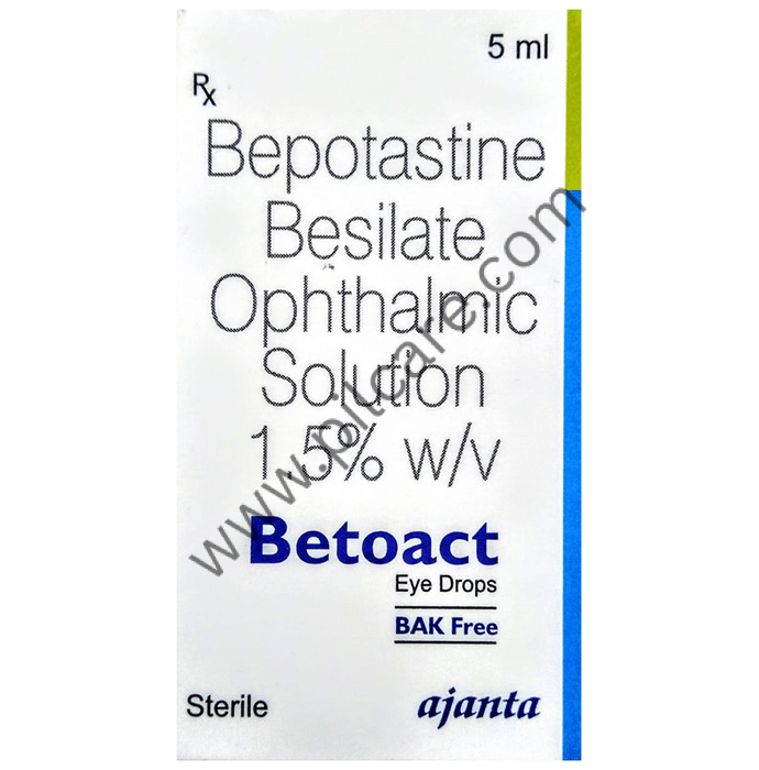 Betoact Eye Drop BAK Free - N Chimanlal Enterprises