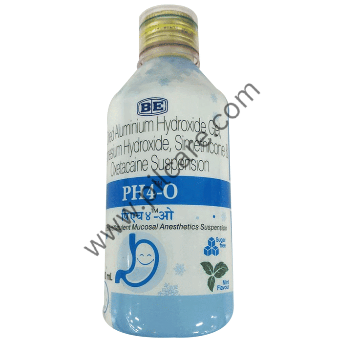 Ph4 O Suspension Mint Sugar Free - N Chimanlal Enterprises