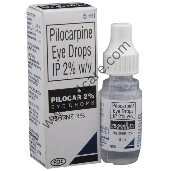 Pilocar 2% Eye Drop - N Chimanlal Enterprises