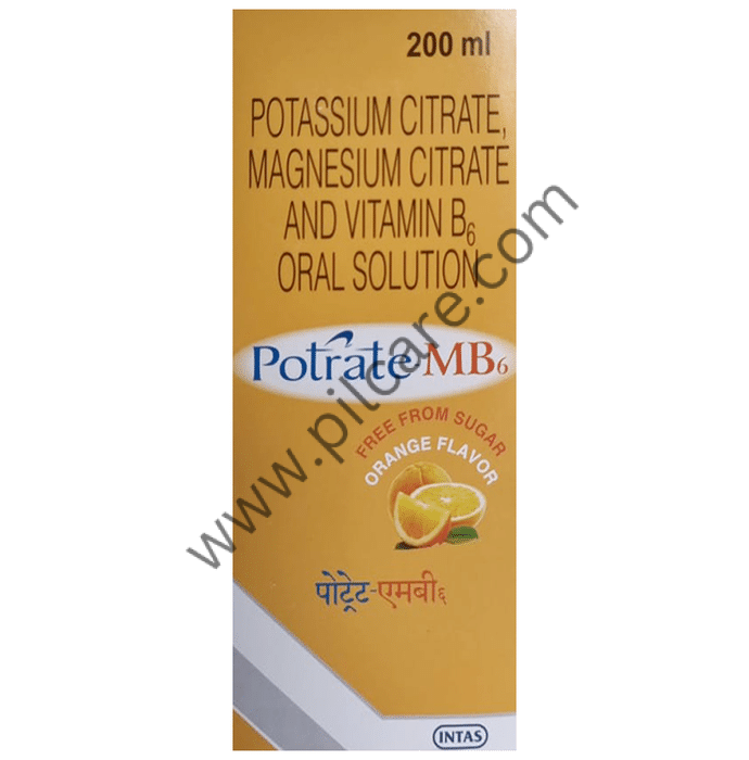 Potrate-MB6 Oral Solution Orange - N Chimanlal Enterprises