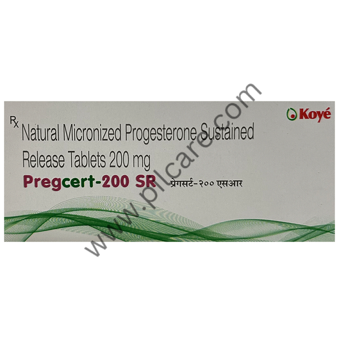 Pregcert 200 SR Tablet - N Chimanlal Enterprises