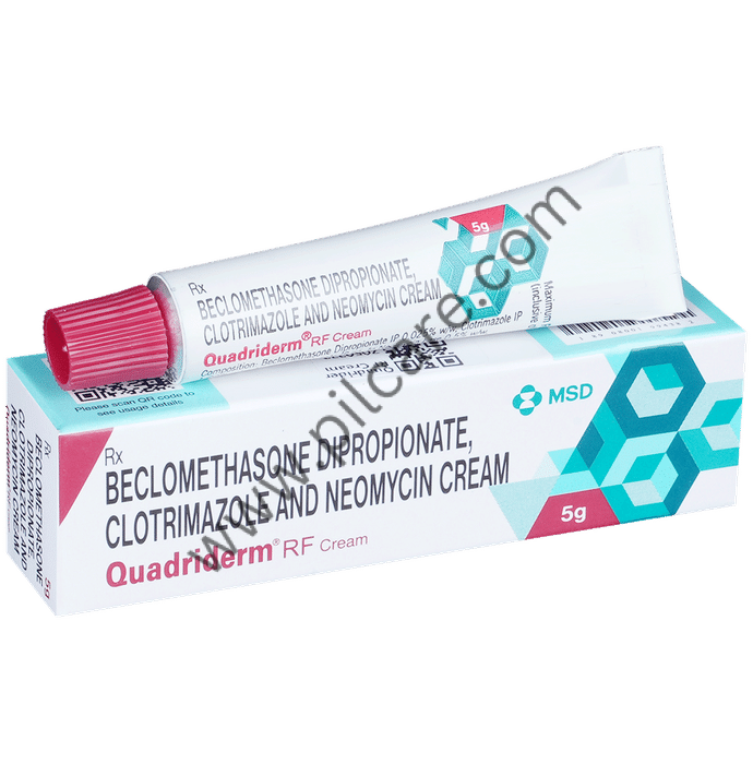 Quadriderm RF Cream 5g - N Chimanlal Enterprises