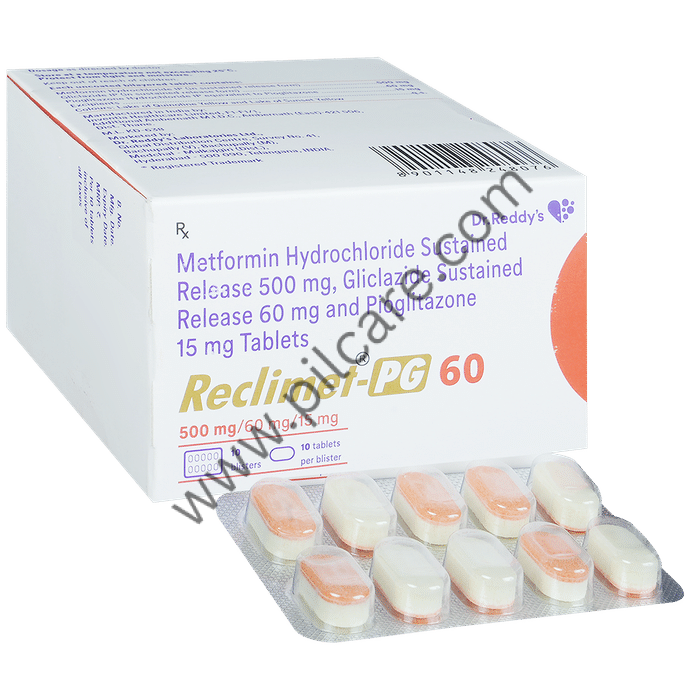 Reclimet PG 60 Tablet SR - N Chimanlal Enterprises