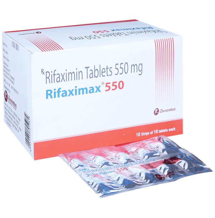 Rifaximax 550mg Tablet - N Chimanlal Enterprises