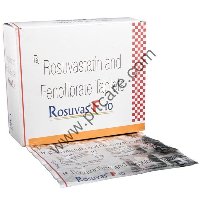 Rosuvas F 10 Tablet - N Chimanlal Enterprises