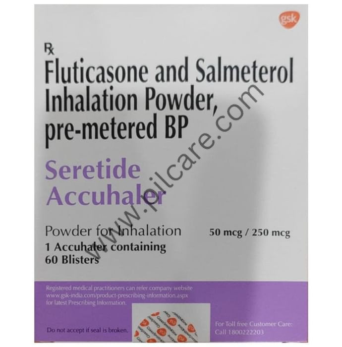 Seretide 50mcg/250mcg Accuhaler - N Chimanlal Enterprises