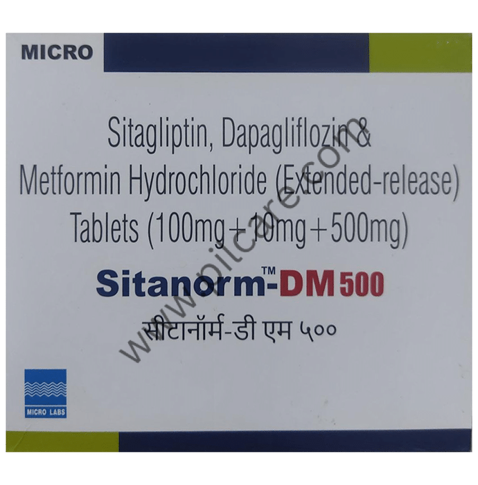 Sitanorm DM 500 Tablet ER - N Chimanlal Enterprises