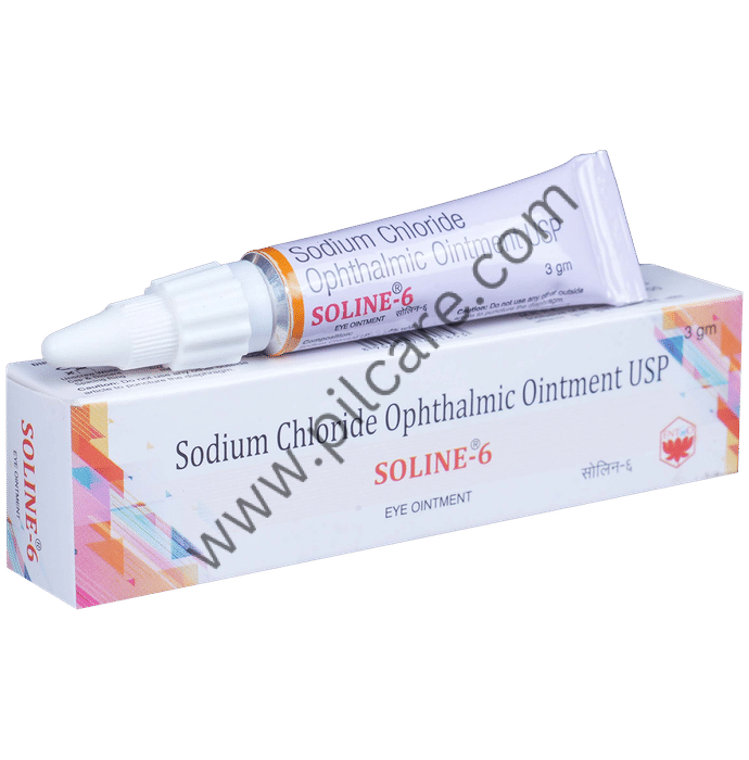 Soline 6 Eye Ointment - N Chimanlal Enterprises