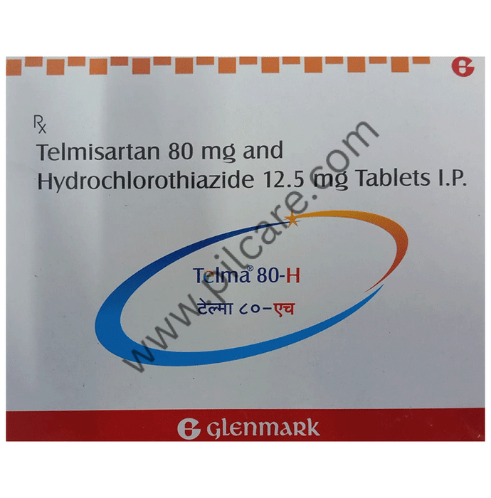 Telma 80-H Tablet - N Chimanlal Enterprises