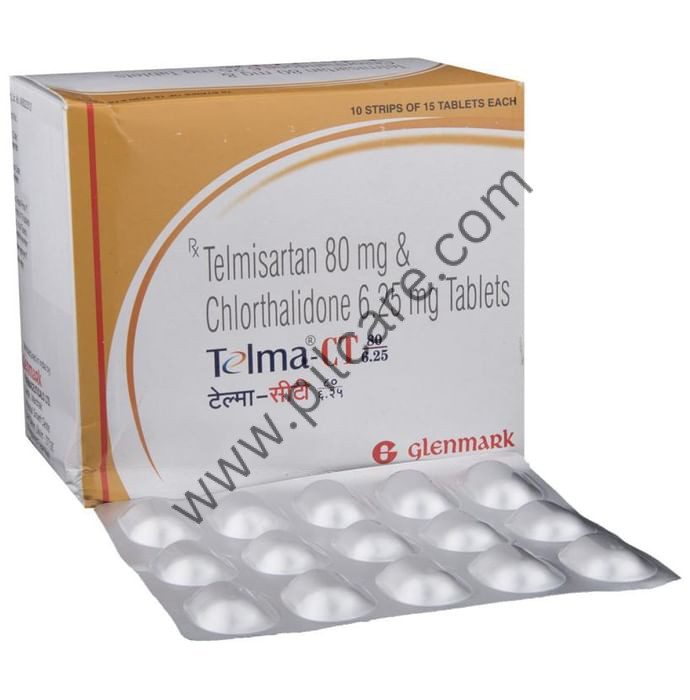 Telma-CT 80/6.25 Tablet - N Chimanlal Enterprises