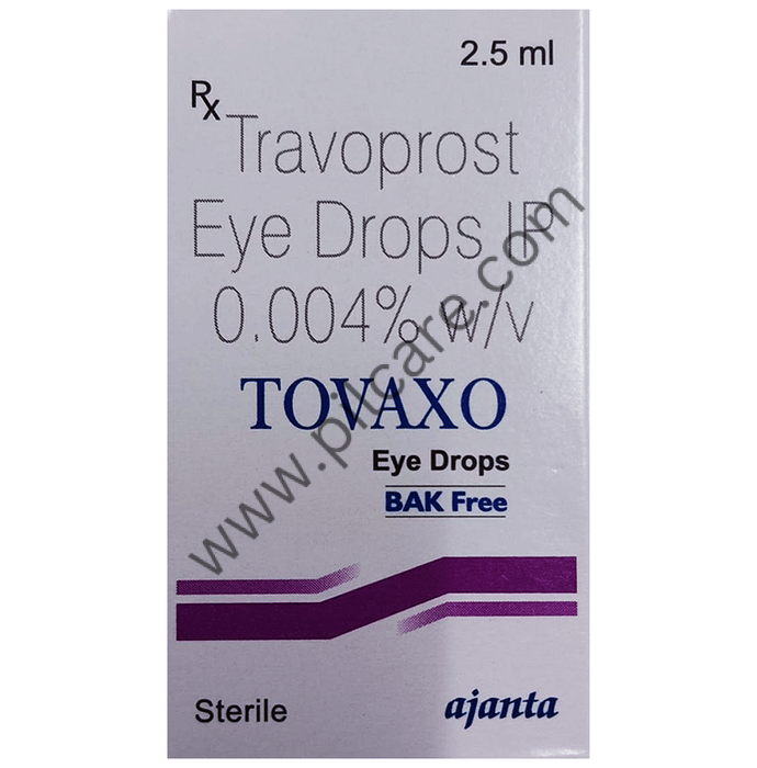 Tovaxo Eye Drop BAK Free - N Chimanlal Enterprises
