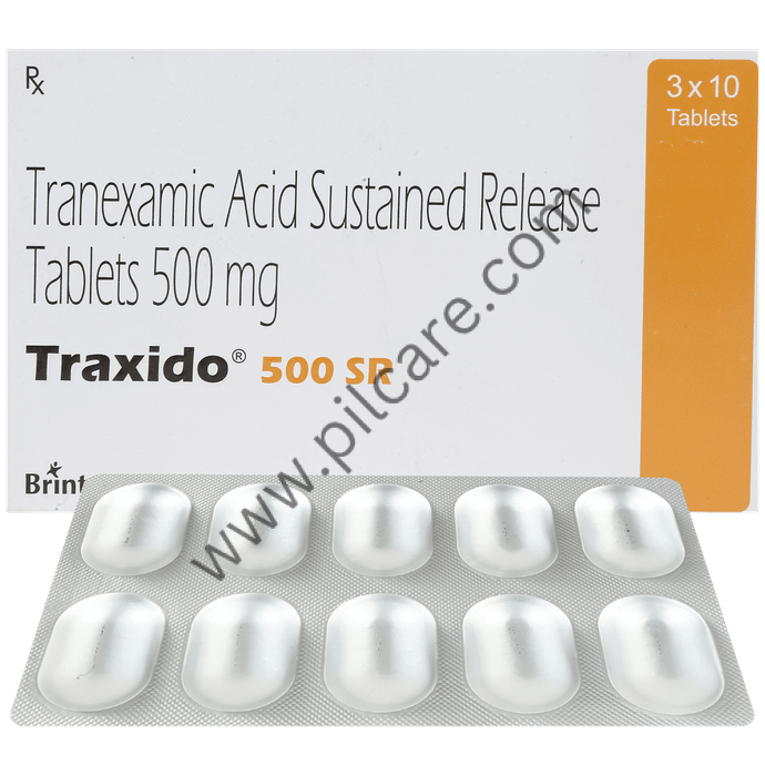 Traxido 500mg Tablet SR - N Chimanlal Enterprises
