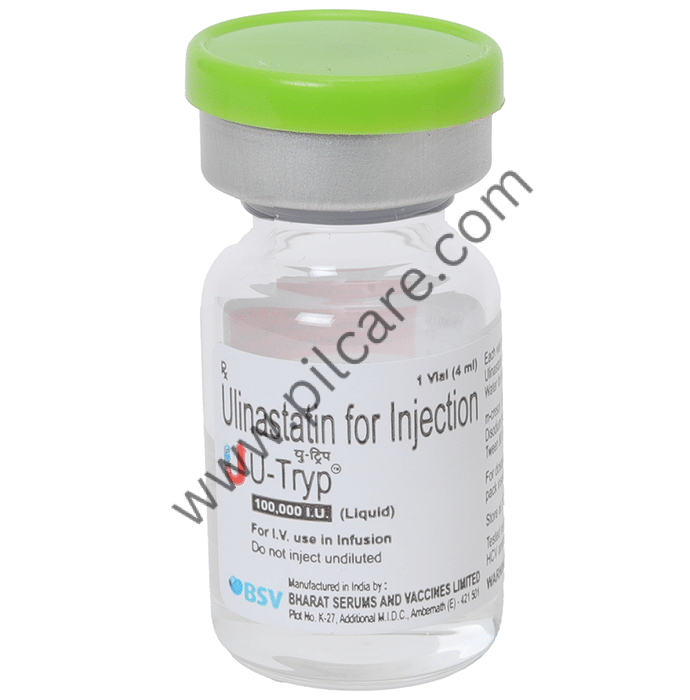 U Tryp 200000IU Injection - N Chimanlal Enterprises