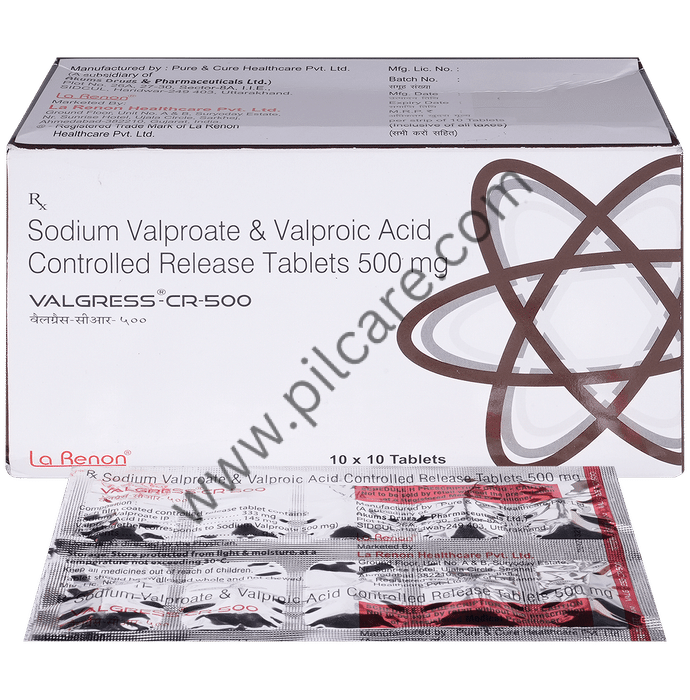 Valgress -CR 500 Tablet - N Chimanlal Enterprises