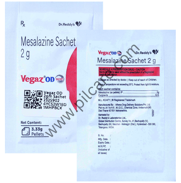 Vegaz OD 2gm Sachet - N Chimanlal Enterprises