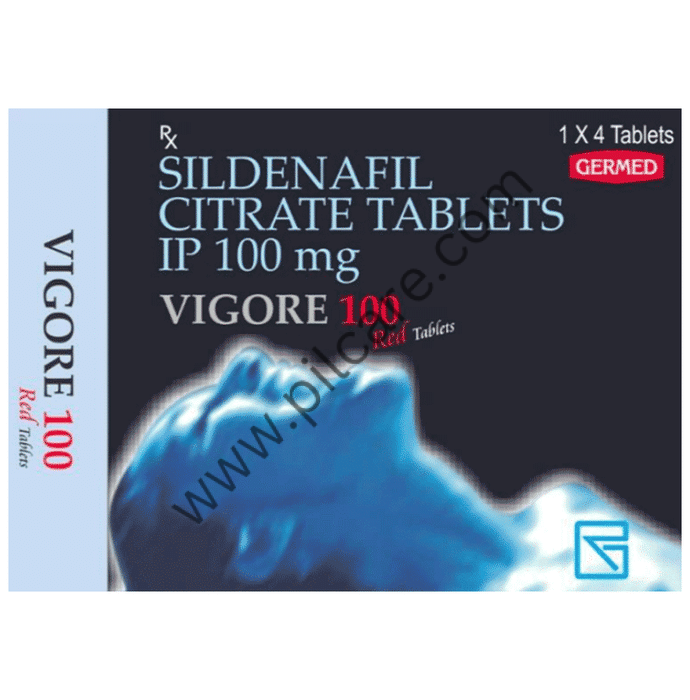Vigore 100 Red Tablet - N Chimanlal Enterprises