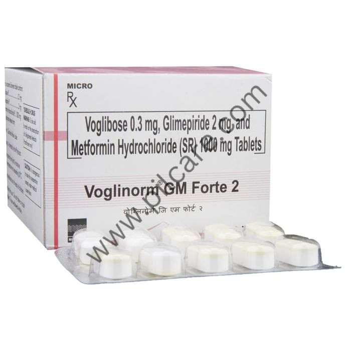 Voglinorm GM Forte 2 Tablet SR - N Chimanlal Enterprises