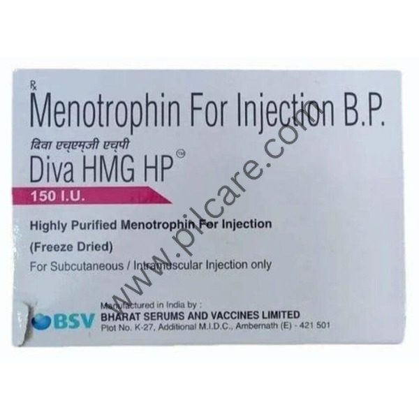 Diva HMG HP 150IU Injection - N Chimanlal Enterprises