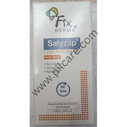 Fixderma Salyzap Body Spray for Body Acne - N Chimanlal Enterprises