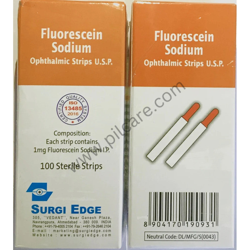 Fluorescein Sodium Ophthalmic Strips - N Chimanlal Enterprises