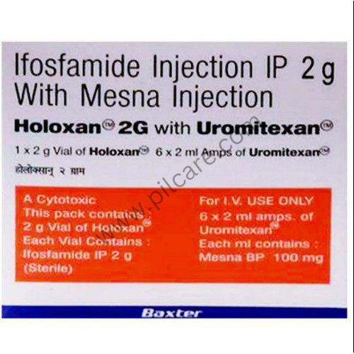 Holoxan 100mg/2gm Injection - N Chimanlal Enterprises