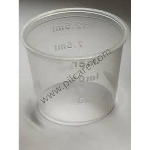Plastic Measuring Cup 15 Ml (Umbrella Type) - N Chimanlal Enterprises
