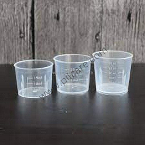 Plastic Measuring Cup 15ml Bamboo Type - N Chimanlal Enterprises