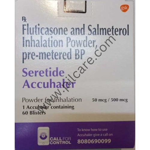 Seretide 50mcg/500mcg Accuhaler - N Chimanlal Enterprises