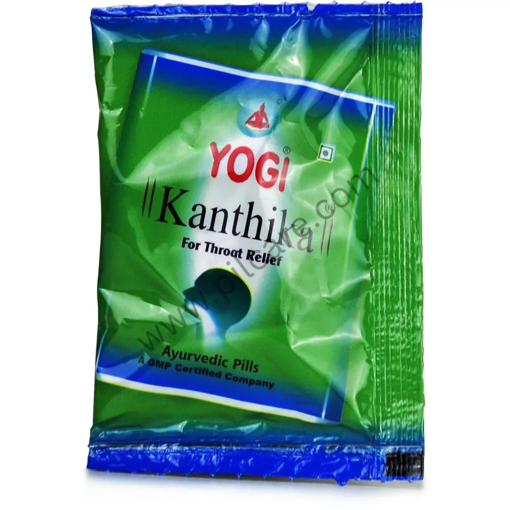 Yogi Kanthika Ayurvedic Pills for Throat Relief - N Chimanlal Enterprises