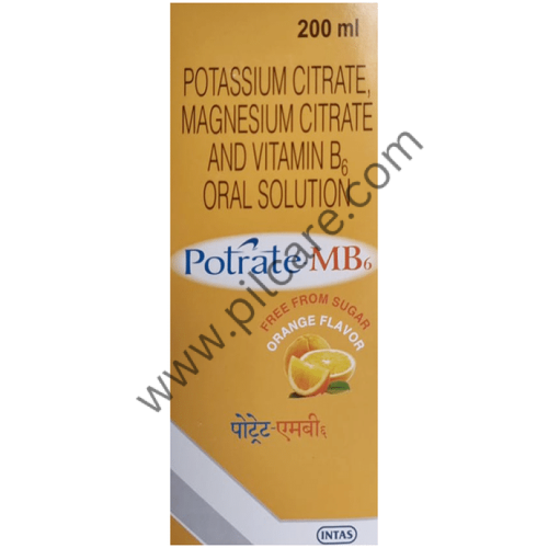 Potrate-MB6 Oral Solution Orange - N Chimanlal Enterprises